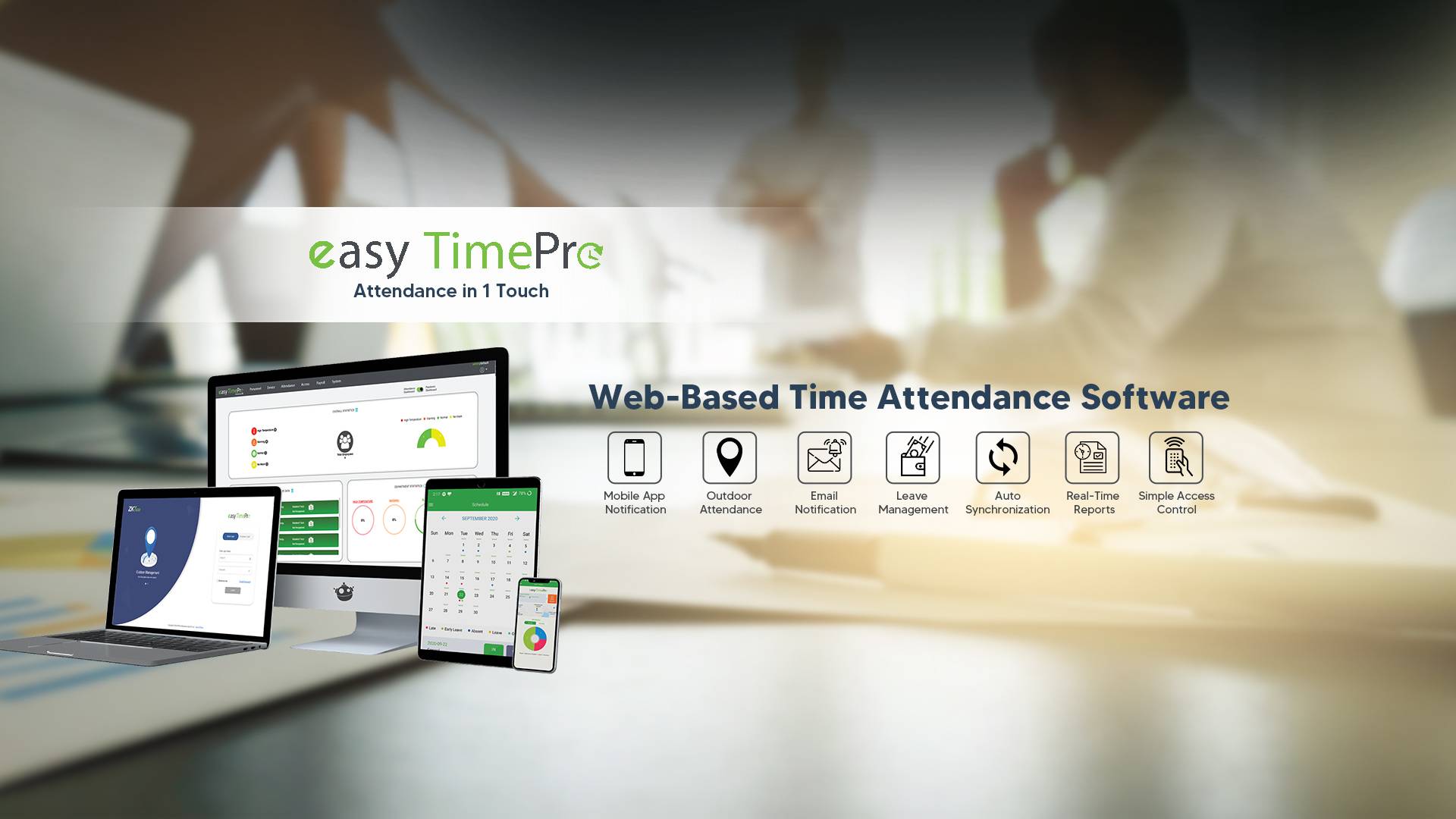 Biometric Attendance System | Time Attendance Software - ZKTeco